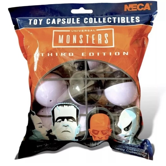Neca | Other | Neca Universal Monsters Third Edition Toy Capsule ...